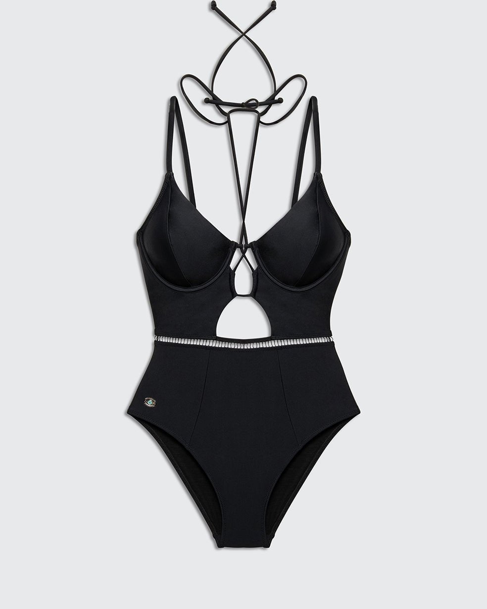 Dandi one piece black biliblond שחור מחטב ביליבלונד קאפים, ברזלים שלם